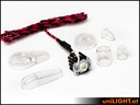10/11/15/24mm ROUND Strobe light, 8Wx2, T-Fuse | uniLIGHT.at